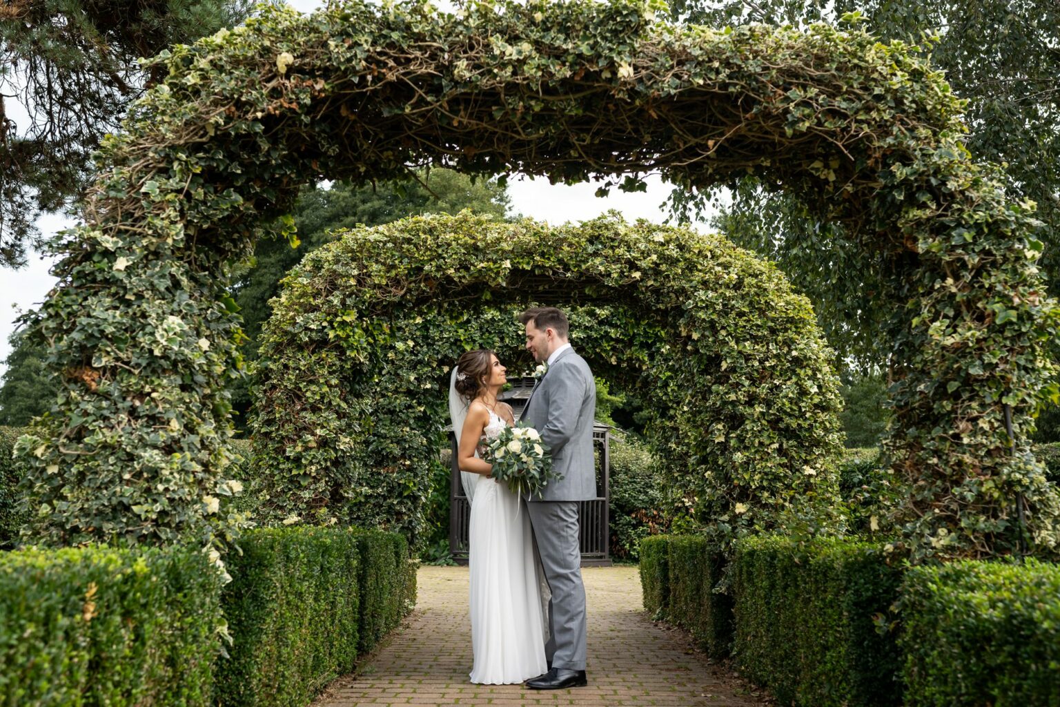A beautiful church ceremony and barn reception